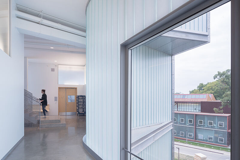 TIM in double-glazed U-profiled glass | Thermolight